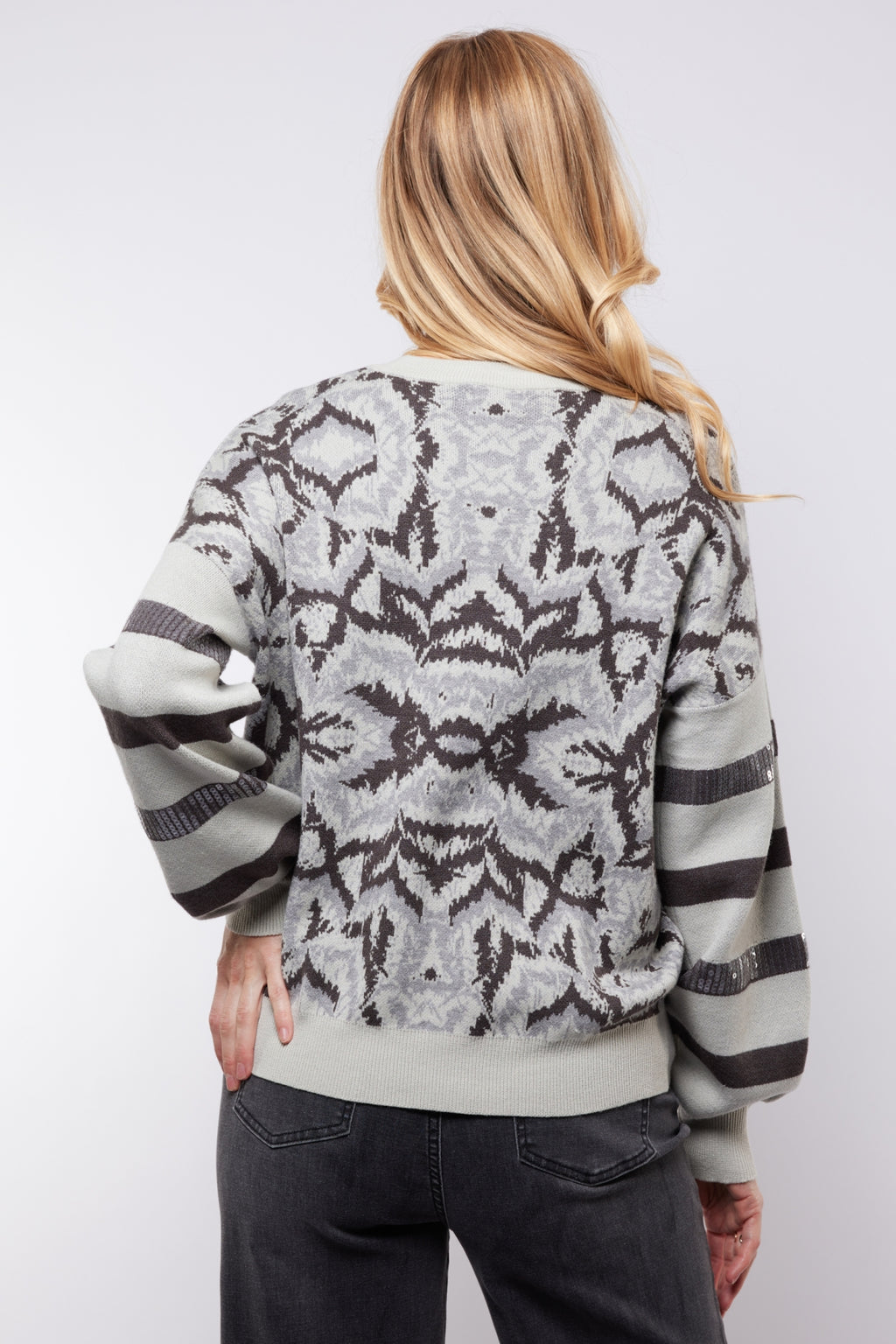 Kimberly trui | Monument/Dark Gray – CS The Label